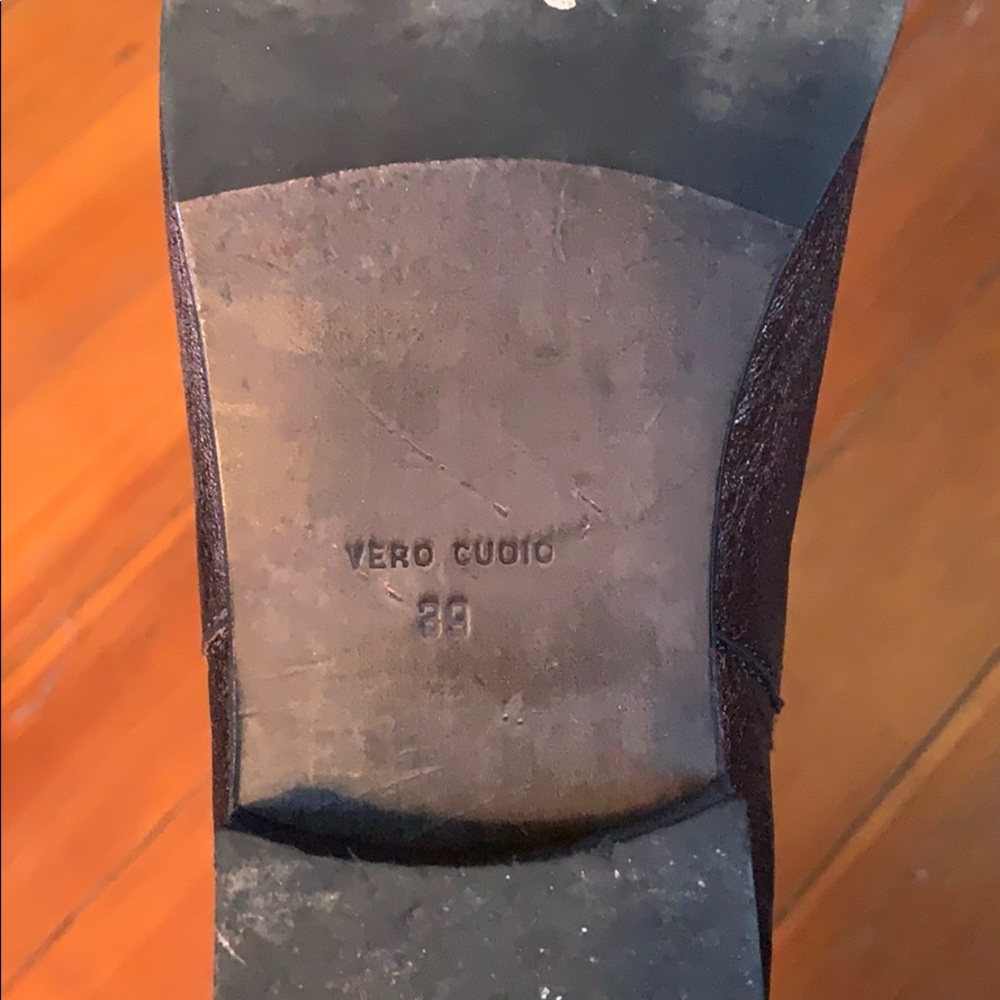 Bronze Leather Chelsea Boots, Made In Italy - Gem